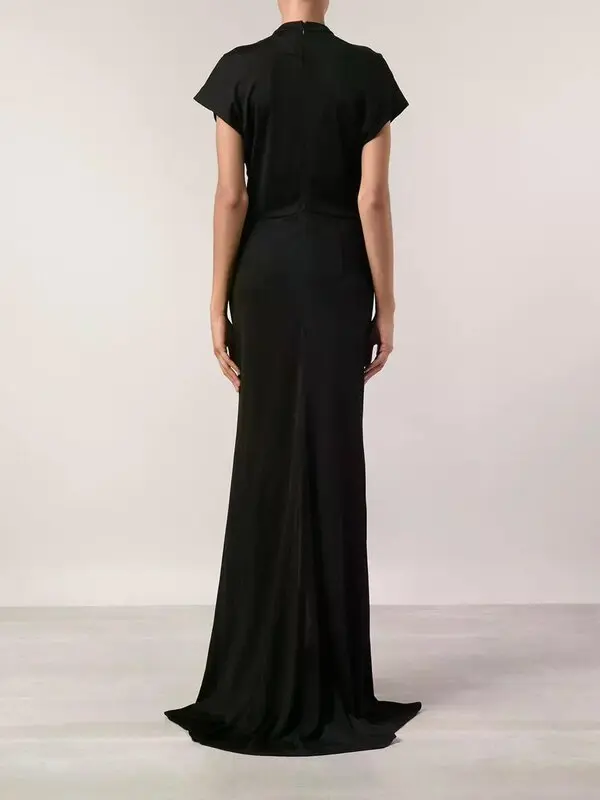 Givenchy Draped Evening Maxi Dress