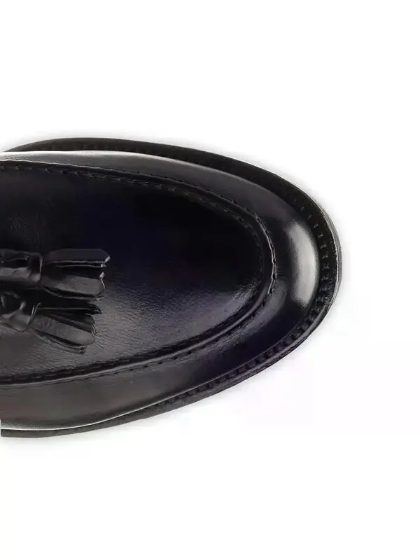 CORVARI Tassel Detail Leather Loafers