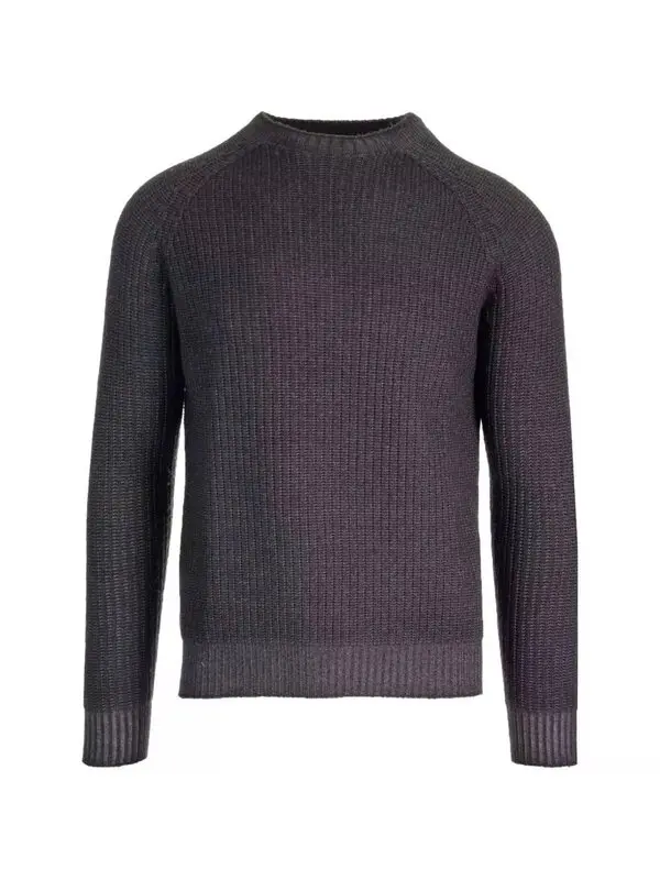 AL DUCA D’AOSTA 1902 Ribbed Knit Crew Neck Sweater