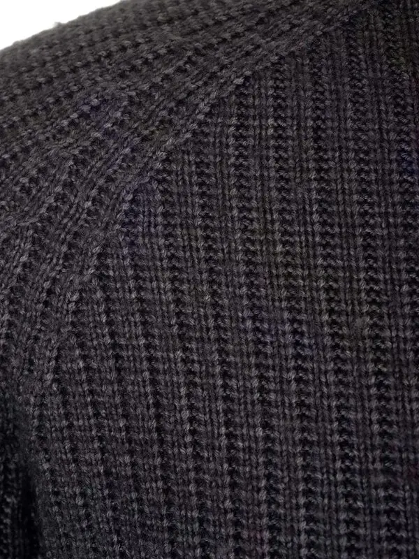 AL DUCA D’AOSTA 1902 Ribbed Knit Crew Neck Sweater