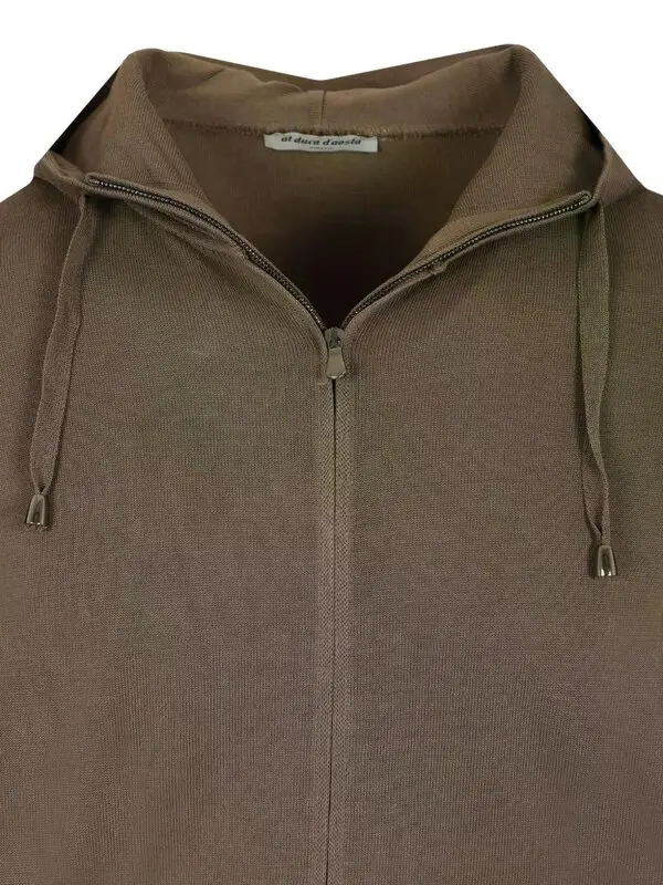 AL DUCA D’AOSTA 1902 Zip-up Drawstring Hoodie