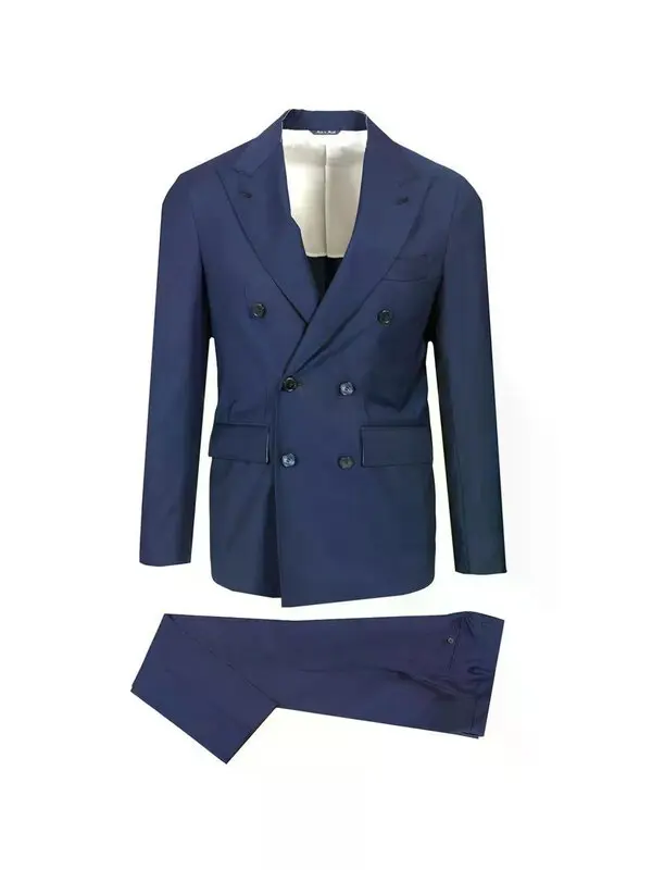 AL DUCA D’AOSTA 1902 Positano Double-breasted Wool Suit