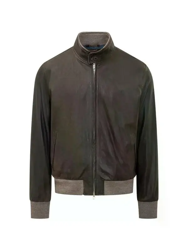RENZO ROMAGNOLI High-neck Bomber Jacket