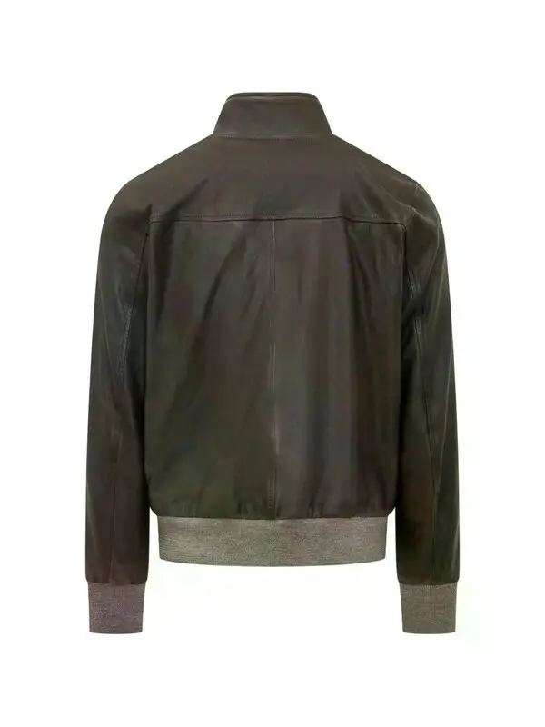 RENZO ROMAGNOLI High-neck Bomber Jacket