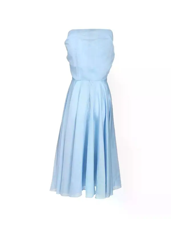 AL DUCA D’AOSTA 1902 Sleeveless Integrated Shawl Dress