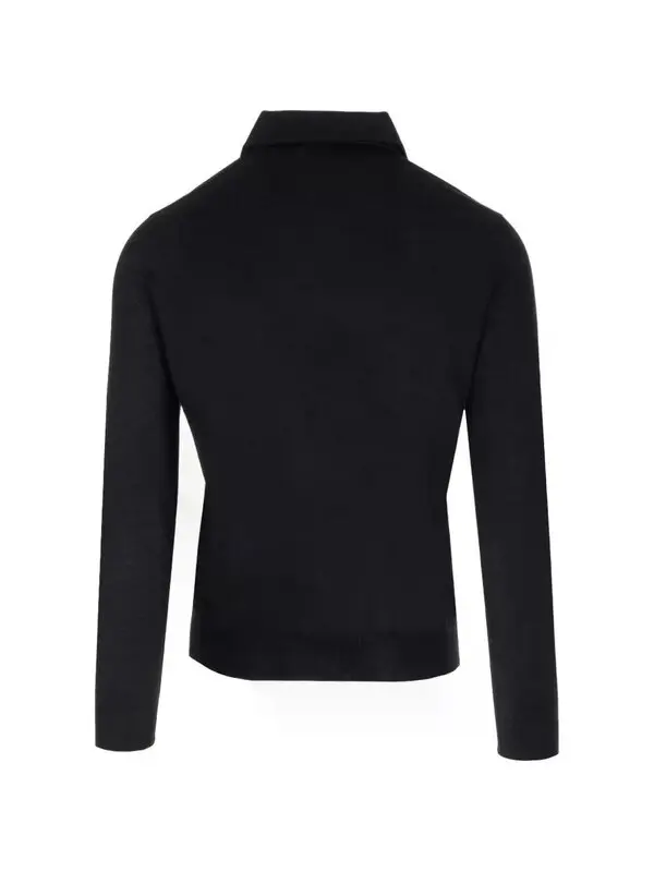 AL DUCA D’AOSTA 1902 Long-sleeve Knitted Polo Shirt