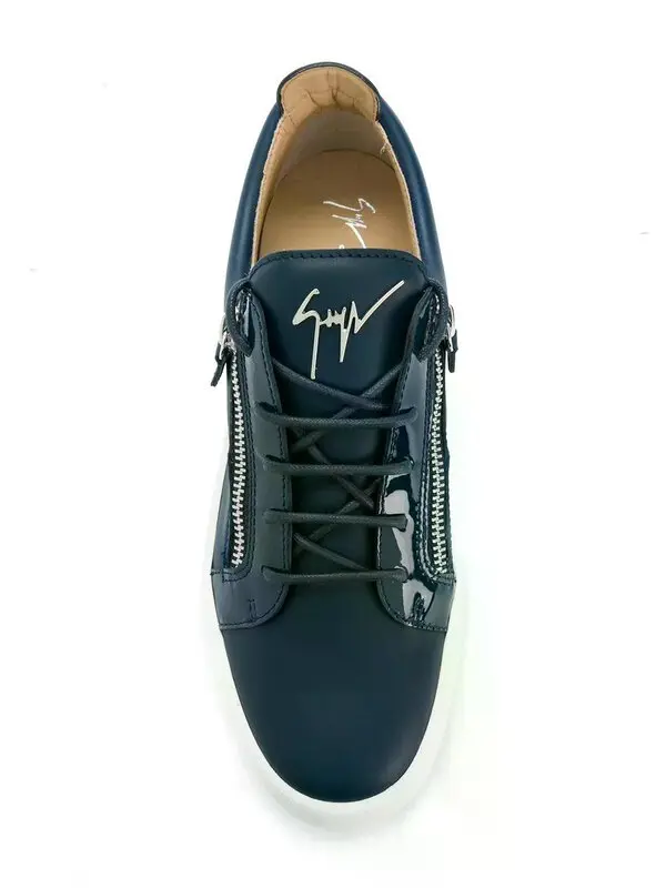 GIUSEPPE ZANOTTI Frankie Low Top Sneakers - Blue