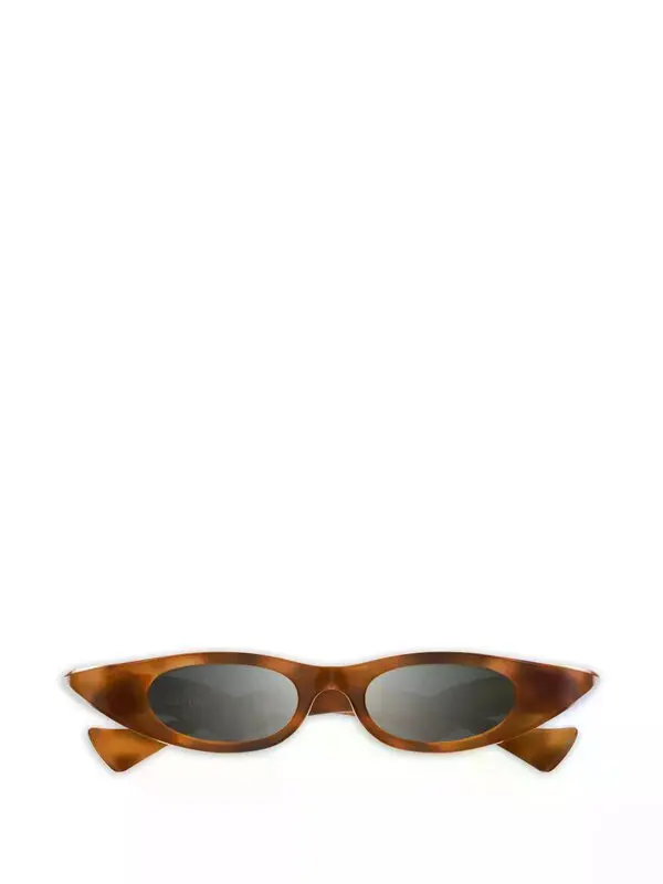 Valentino Garavani Tortoiseshell-effect Cat-eye Sunglasses - Brown
