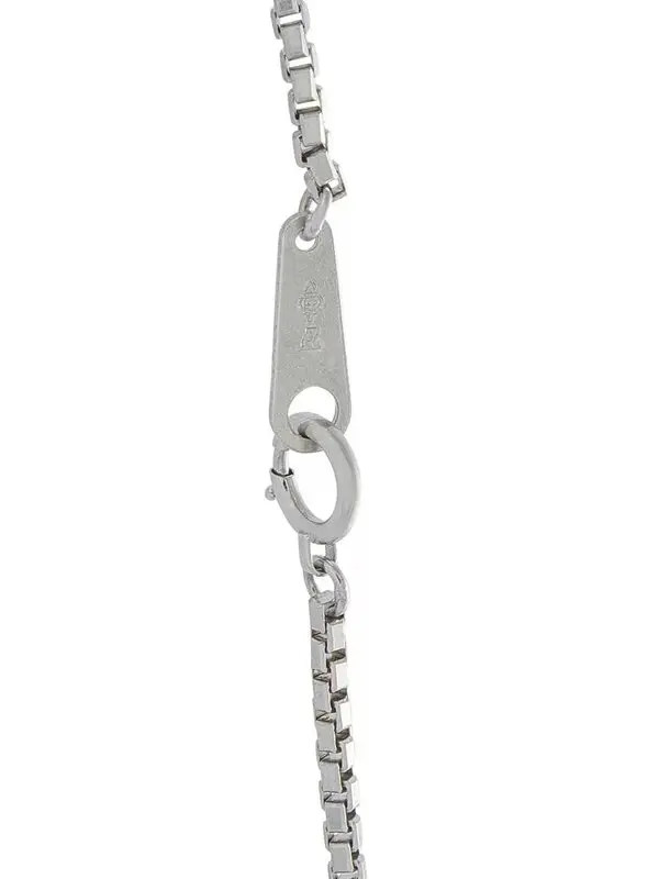 LB EXCLUSIVE Platinum And 18k White Gold Topaz And Emerald Necklace