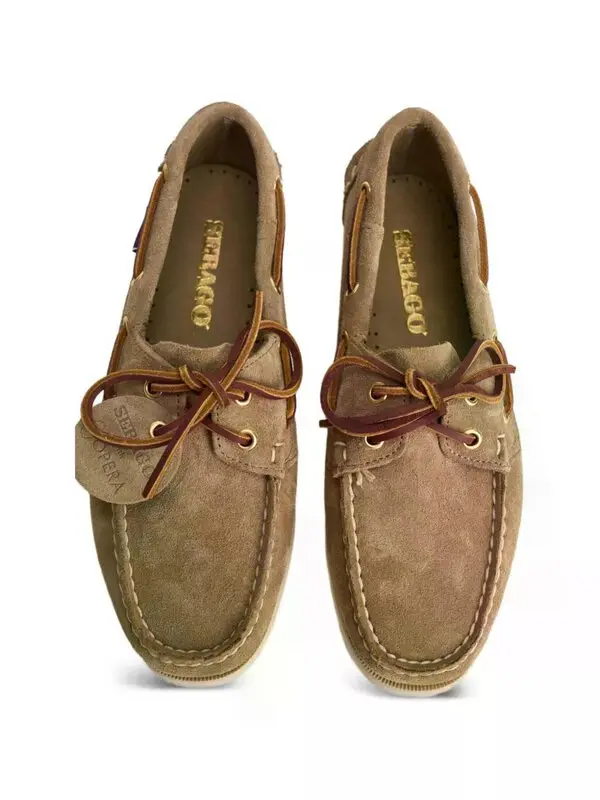 SEBAGO Portland Artisan Boat Shoes - Brown