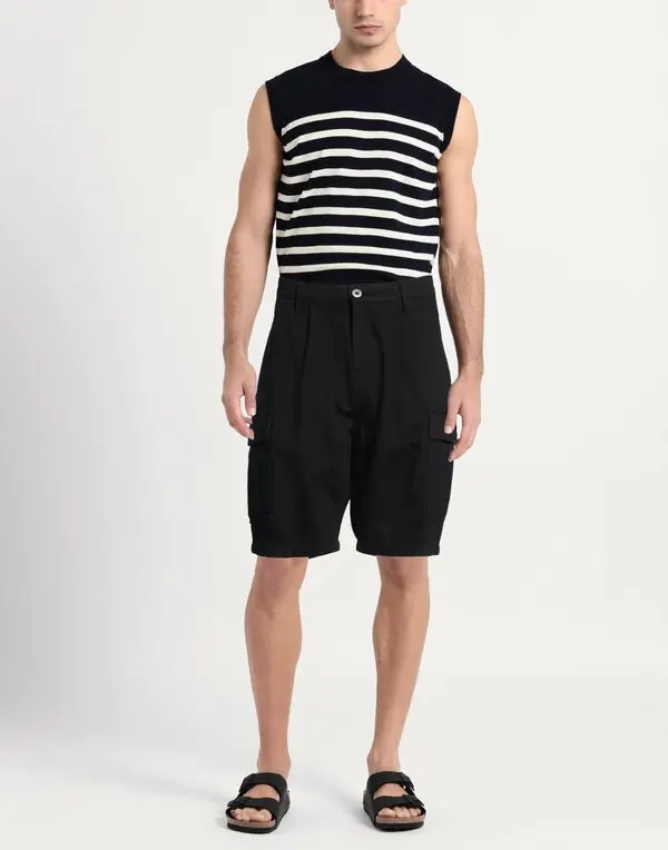 Alpha Industries Military Cotton Cargo Shorts - Black