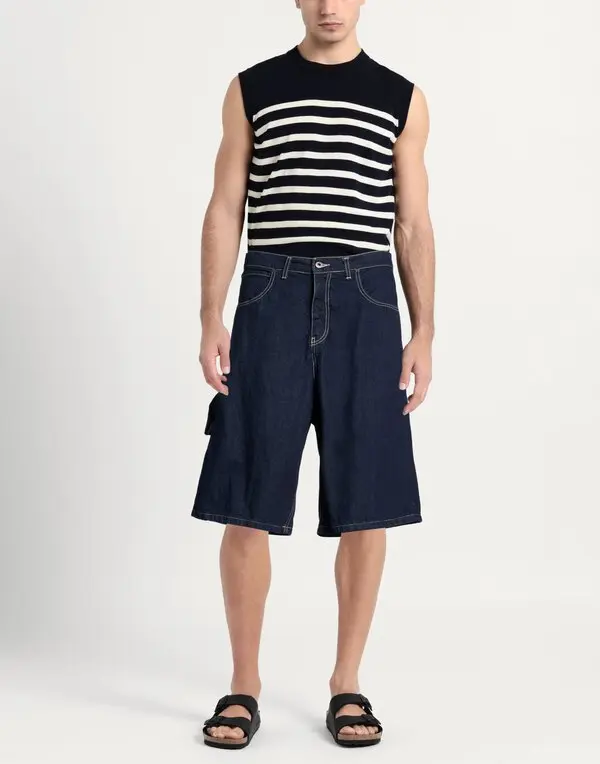 BERNA Denim Bermuda Shorts - Blue