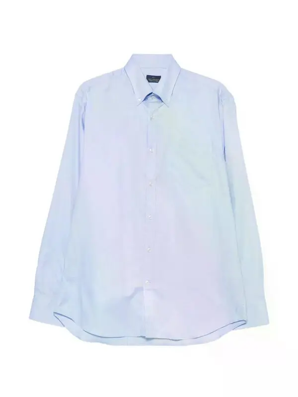 Paul & Shark Summer Oxford Button-down Shirt - Blue