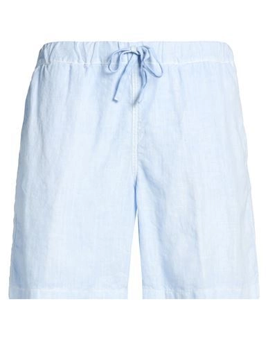 120% Lino Linen Shorts - Blue