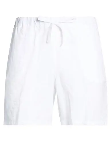 120% Lino Linen Shorts - White