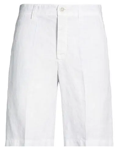 120% Lino Linen Bermuda Shorts - Grey