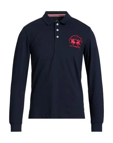 LA MARTINA Polo Shirt Size Cotton, Elastane