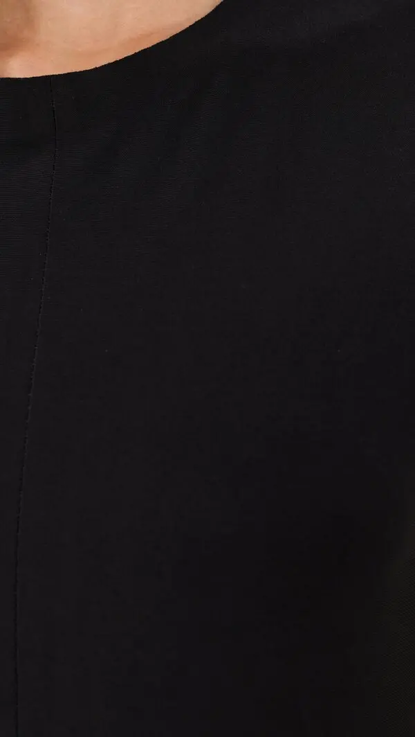 Norma Kamali Sleeveless Crewneck Jumpsuit With Wide Leg