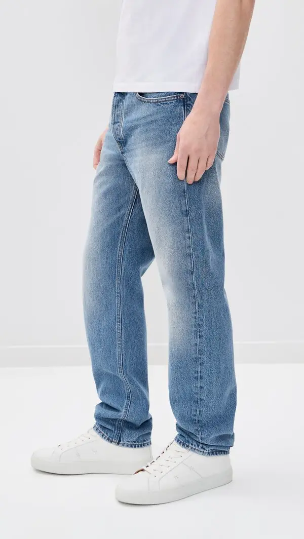 FRAME Straight Leg Jeans - Sunroof
