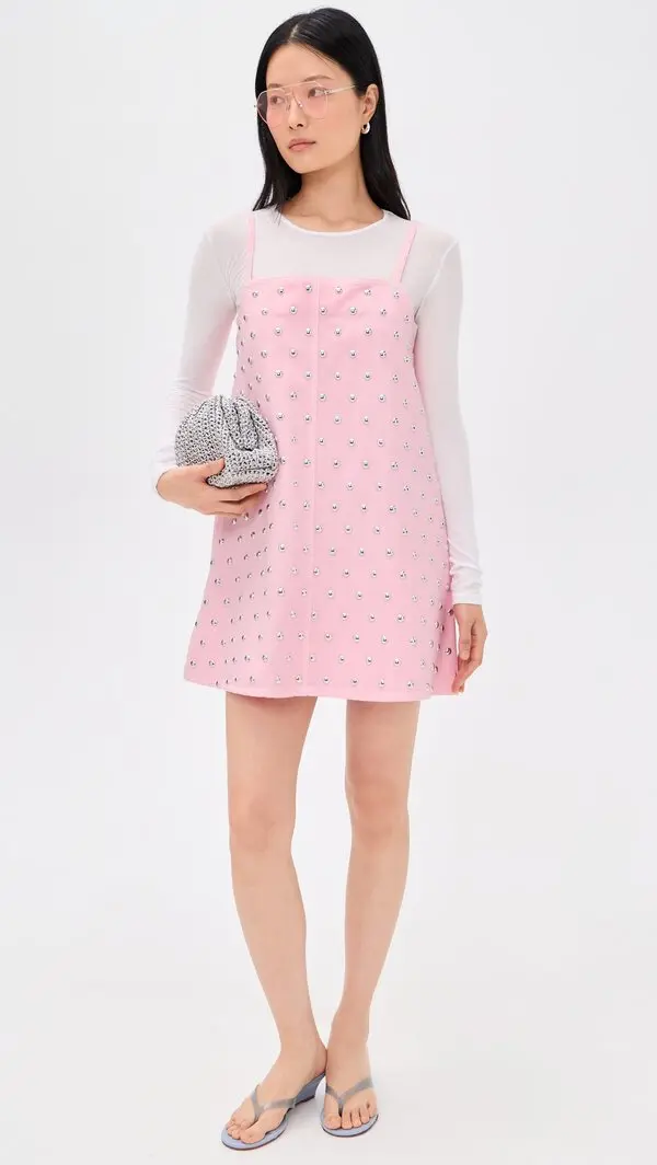 MSGM Studded Mini Dress