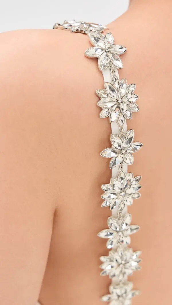 Cinq À Sept Mattison Dress With Crystal Embellishments
