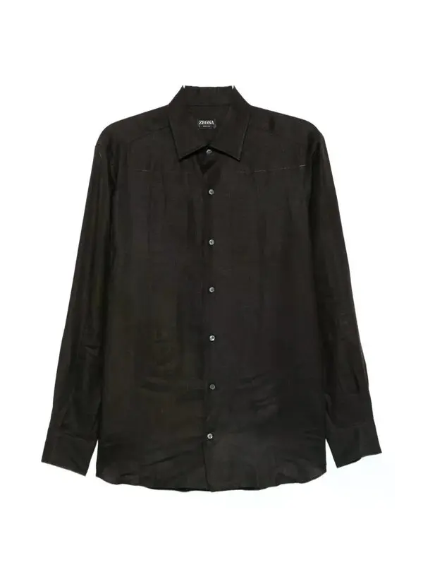 Zegna Long-sleeve Button-up Shirt