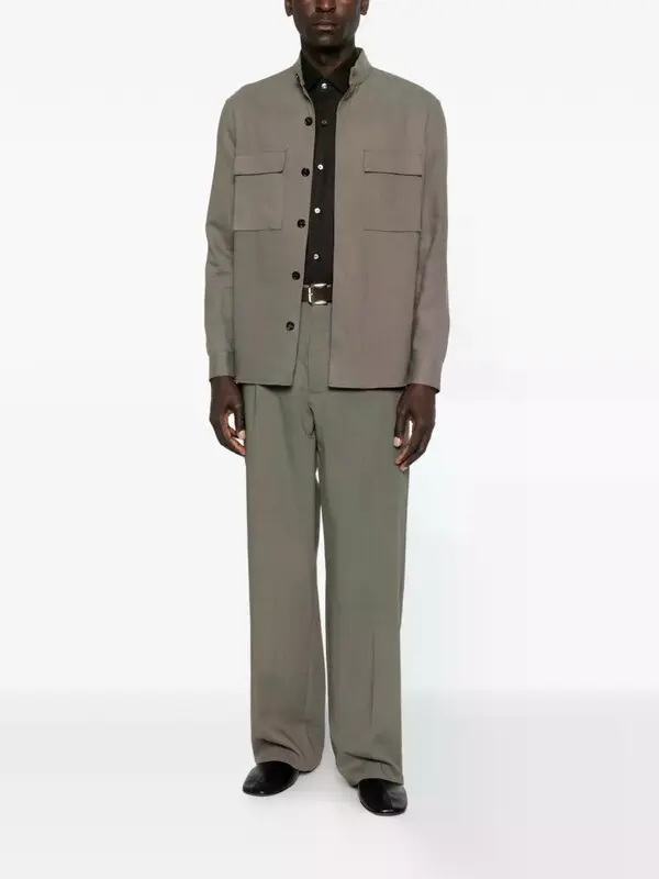 Zegna Long-sleeve Button-up Shirt