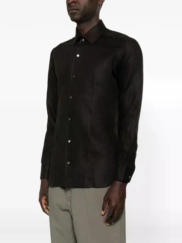 Zegna Long-sleeve Button-up Shirt