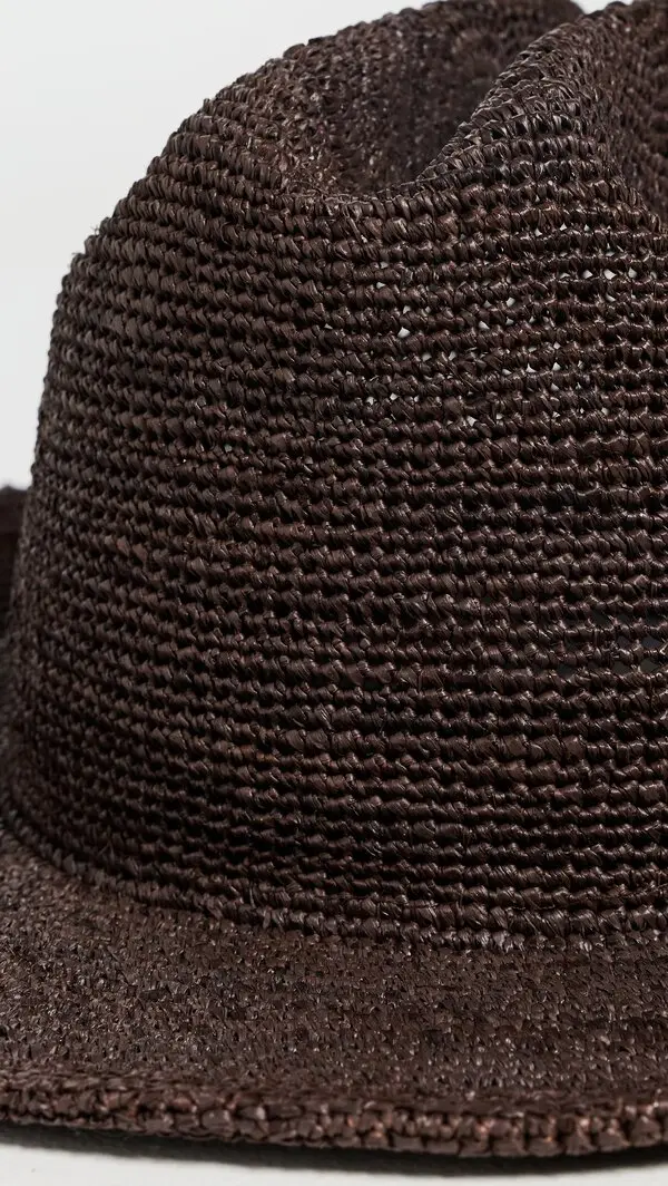 Lack Of Color Raffia Cowboy Hat - Coco