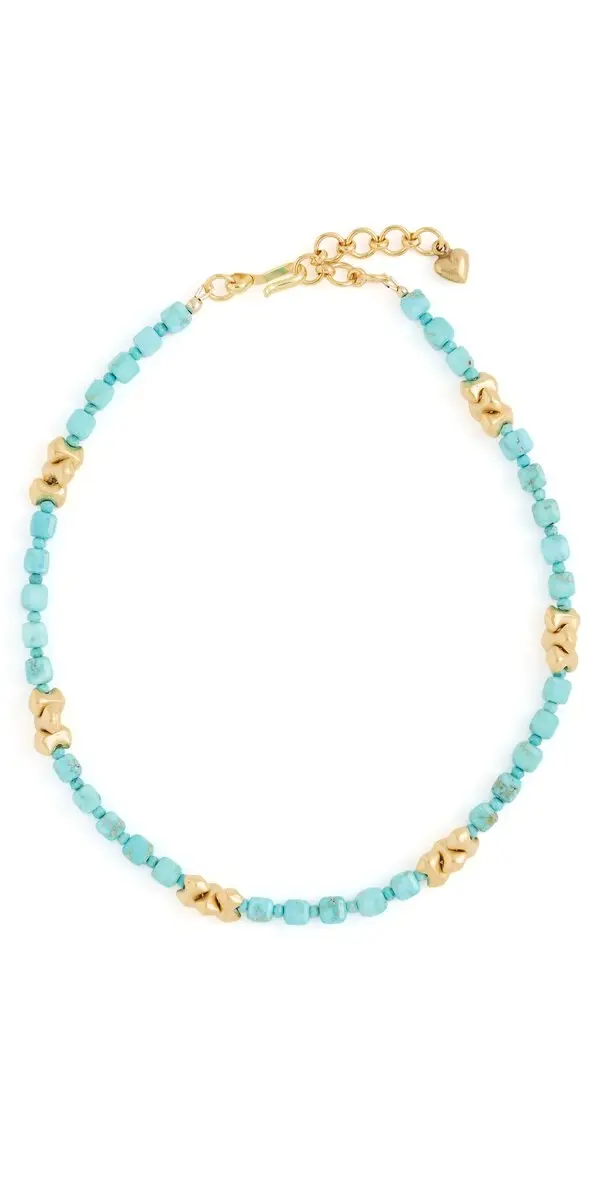 Brinker & Eliza Grotta Azzurra Necklace - Turquoise