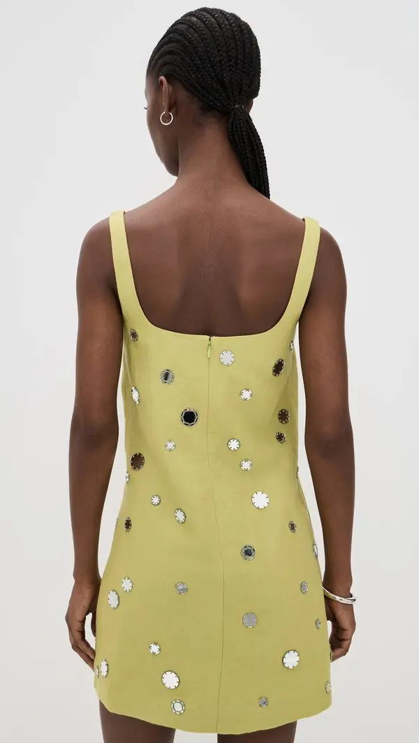 Tanya Taylor Barton Dress - Lime Mist
