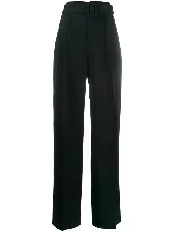 Off-White High-waisted Belted Trousers