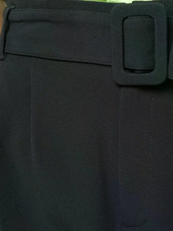 Off-White High-waisted Belted Trousers
