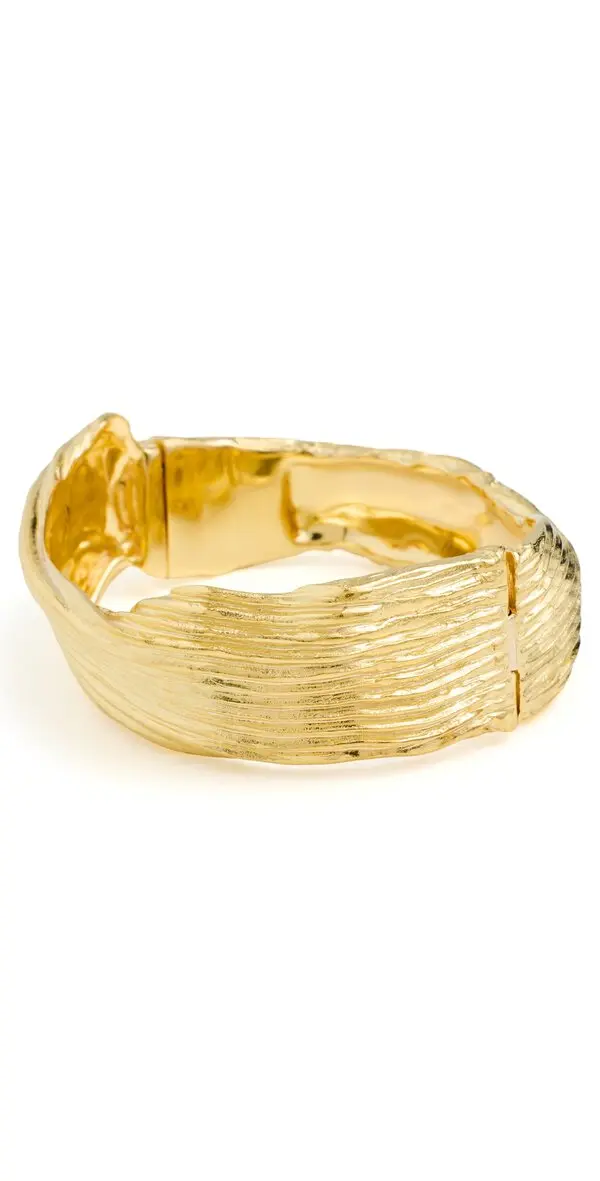 Completedworks Plated Brass Cuff Bracelet - Gold