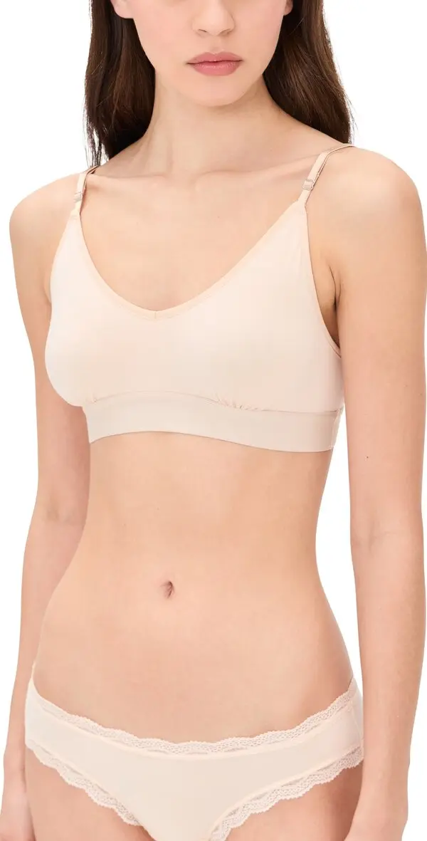 STRIPE & STARE T-shirt Bra - Sand