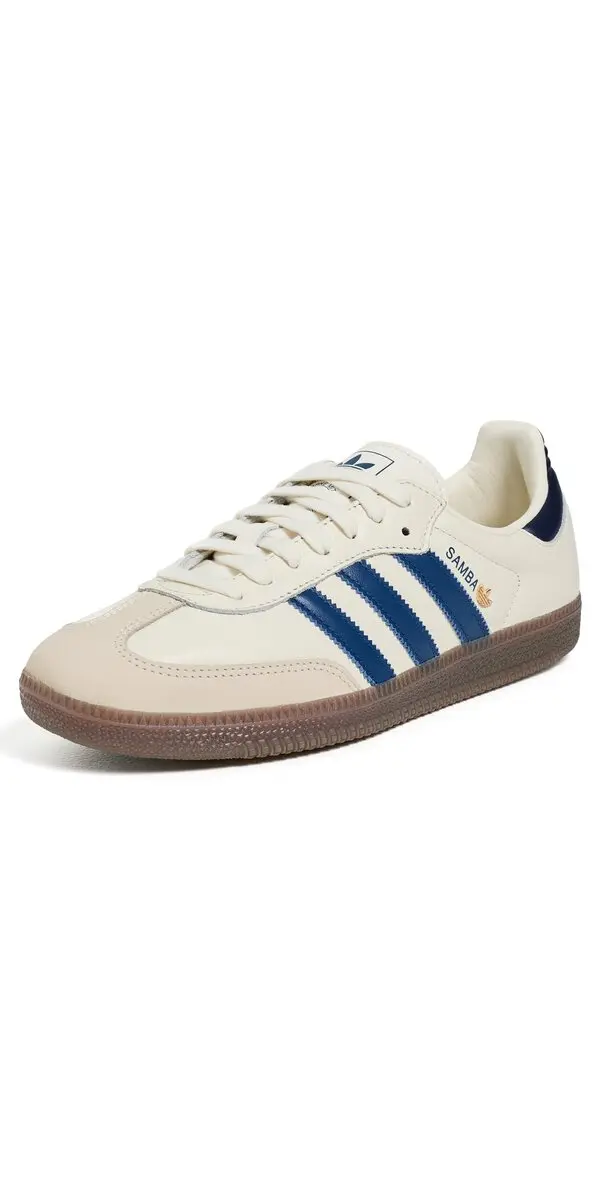Adidas Samba Og Sneakers - Off White/petrol/night Indigo