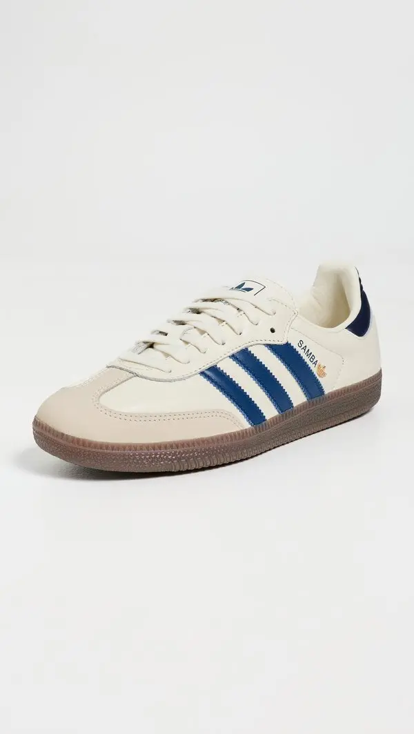 Adidas Samba Og Sneakers - Off White/petrol/night Indigo