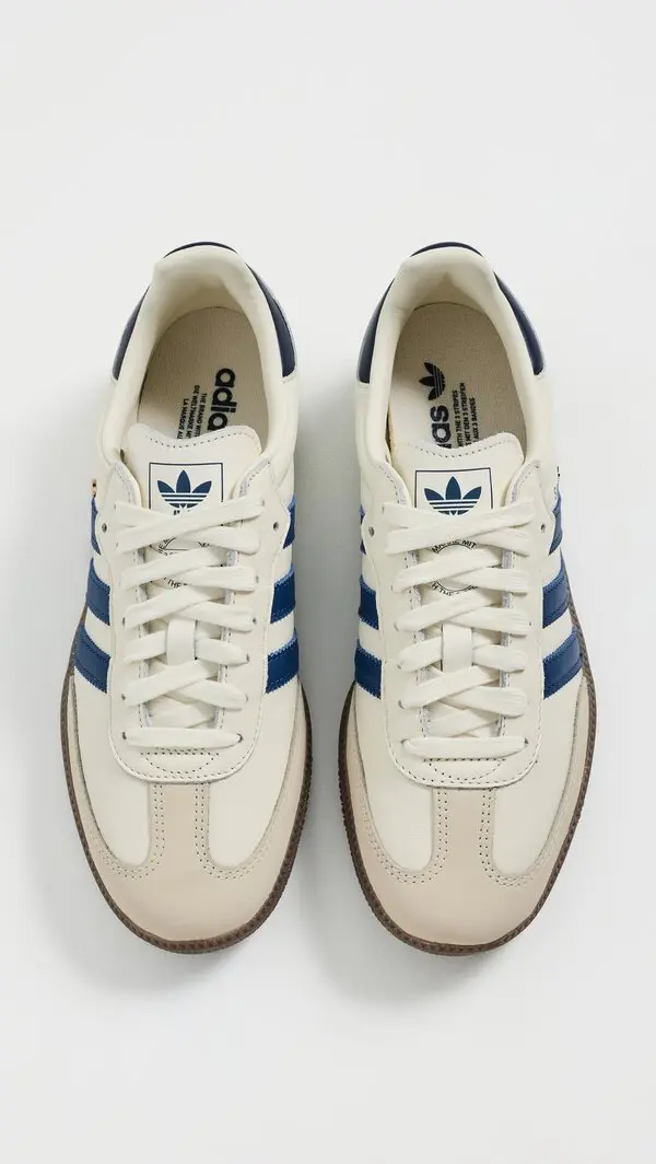 Adidas Samba Og Sneakers - Off White/petrol/night Indigo