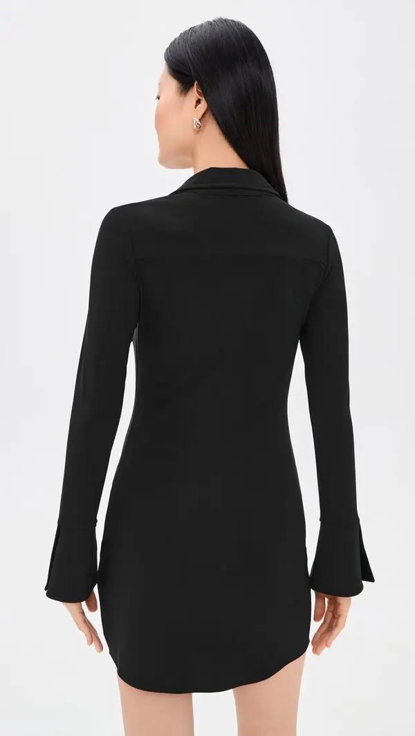 Alice + Olivia Freya Button-down Mini Dress