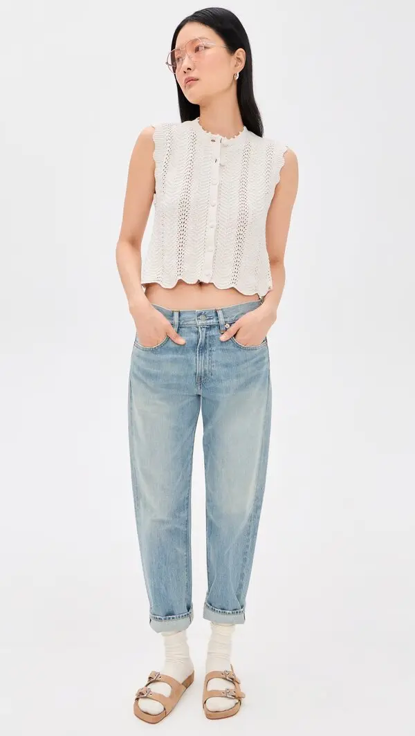 Madewell Kim Wavy Stitch Vest