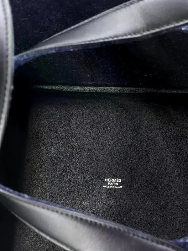 Hermès Picotin Lock Bag Felt With Leather Bucket Bag
