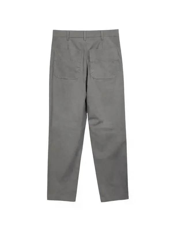 LES HÉRITIERS Tech Pleated Tailored Trousers
