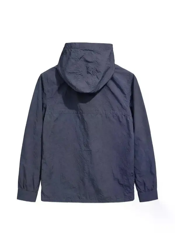 LES HÉRITIERS Button-up Hoodie
