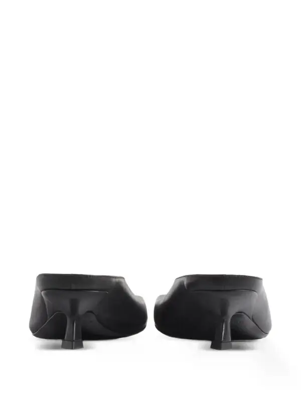 MUGLER Square-toe Mules