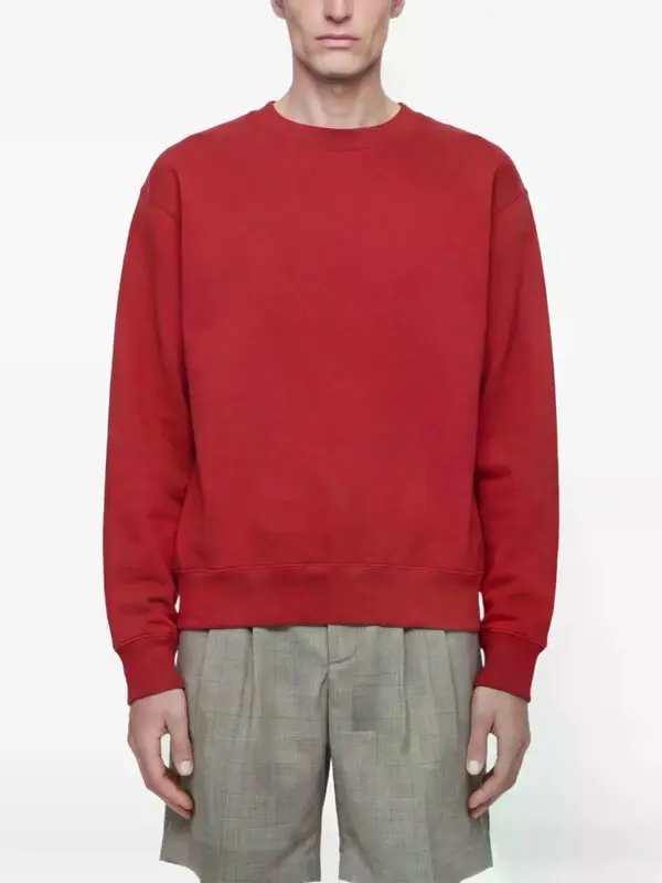 HED MAYNER Embroidered Crew Neck Sweater
