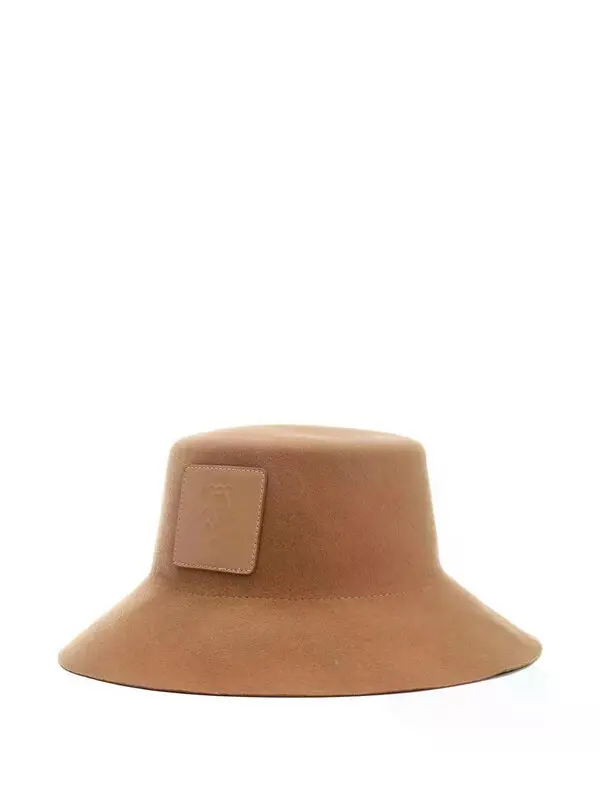 Helen Kaminski Logo Patch Hat - Neutrals