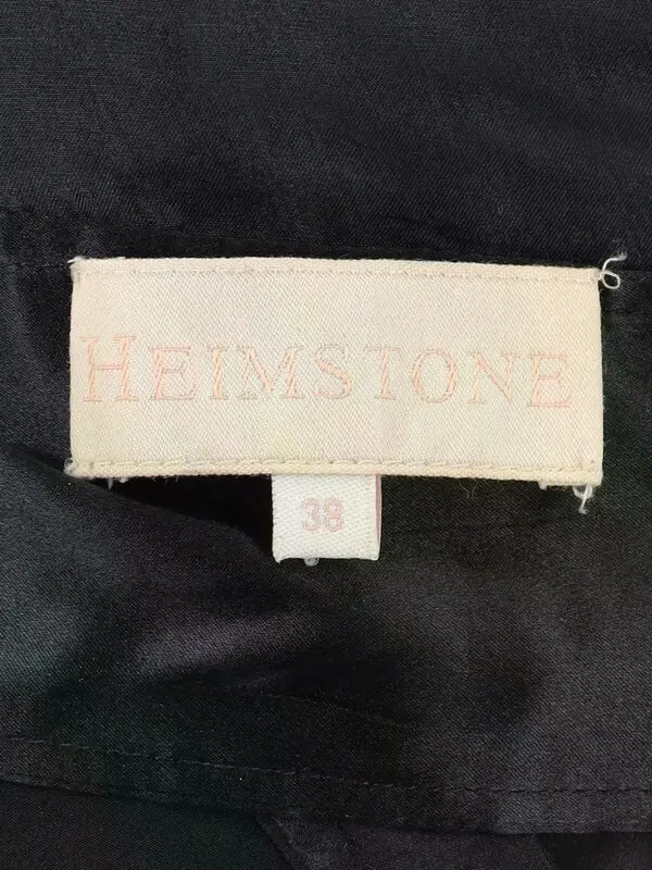 HEIMSTONE VINTAGE Button-detail High-waisted Trousers
