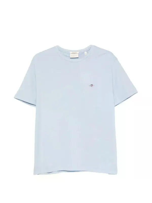 Gant Logo-embroidered T-shirt