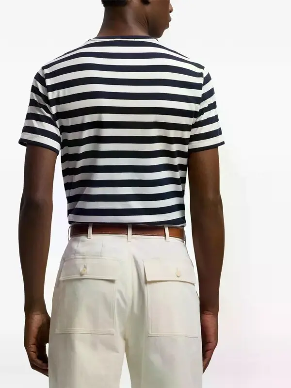 Ralph Lauren Purple Label Horizontal-striped T-shirt