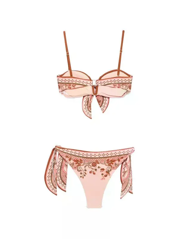 Zimmermann Paisley Print Bikini